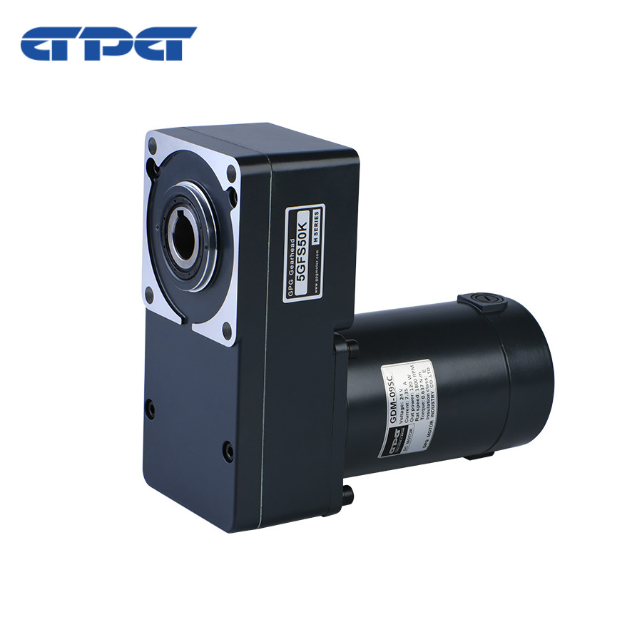 120w Dc Gear Motor Small Dc Gearmotor Gdm-09sc 12v 24v With 5gn3-300k ...